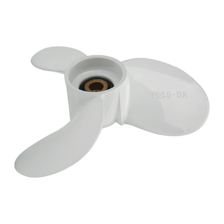 Aluminum Alloy Outboard Propeller, White 6E0-45941-01-EL Outboard ...