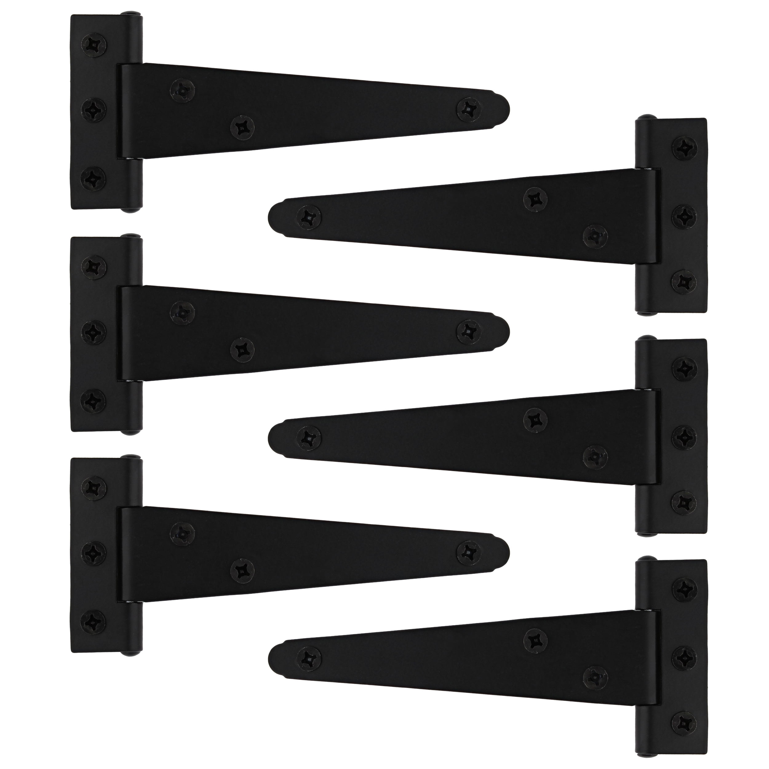 Rural365 Triangle Door Hinge 6 Pk - Light Duty 5in Farmhouse Style Door ...