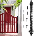 Amosfun 1Set Self Closing Gate Spring Hinge Black Outdoor Villa ...