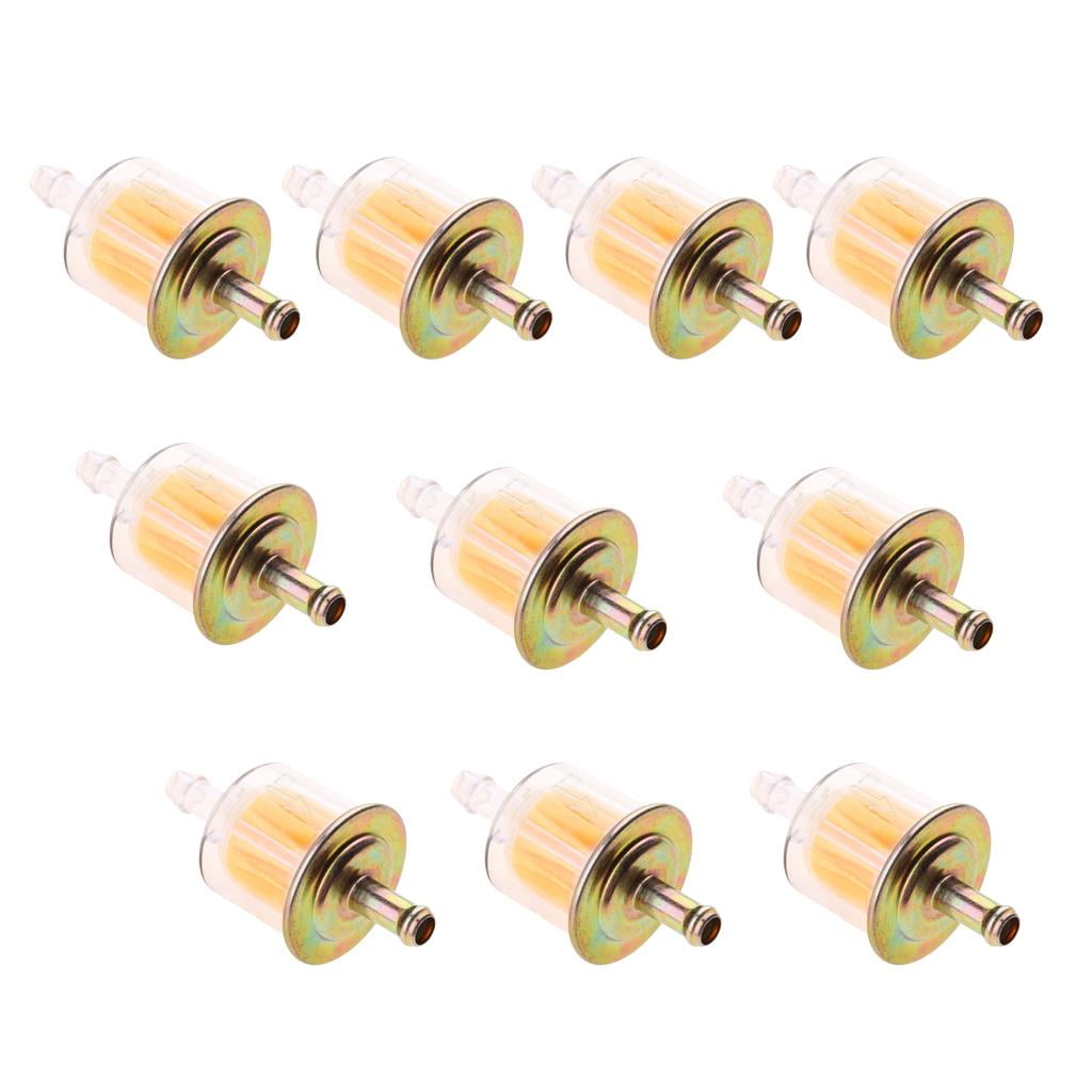 10 Pieces of Gasoline Filter Fuel Gasoline Filter Engine for 7mm Fuel ...
