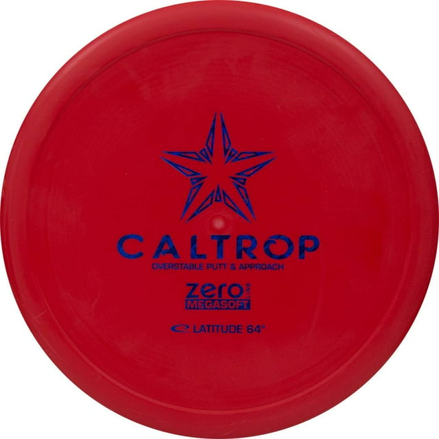 Latitude 64 Zero Line Megasoft Caltrop Putter Golf Disc - Walmart.com