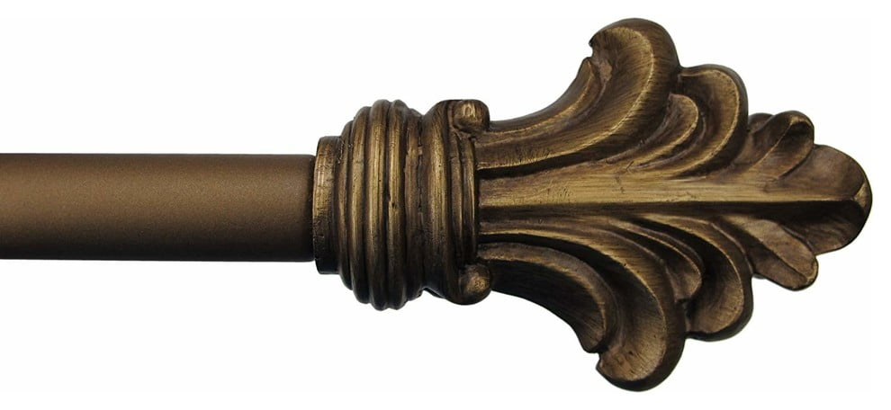 Urbanest Leaf Curtain Rod, 28"-48" - Walmart.com