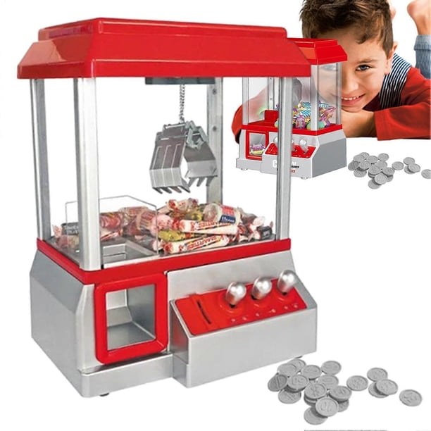 Claw Machine: Kids Electronic Arcade Claw Toy Crane Machine with Sound ...