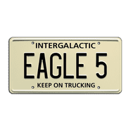 Back to the Future | DeLorean Time Machine | OUTATIME | Metal Stamped ...