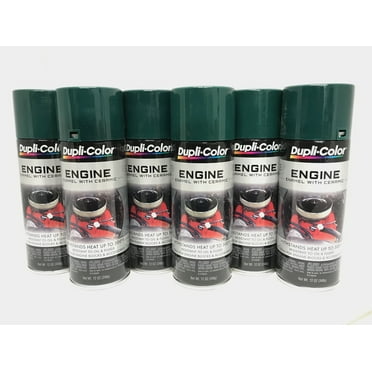 Duplicolor DE1641-3 PACK Engine Enamel with Ceramic Grabber Green color ...