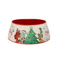 Grinch Christmas Tree Collar Xmas Tree Skirt Foldable Christmas Tree ...