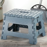 Great Value Plastic Folding One Step Stool with Carrying Handle ...