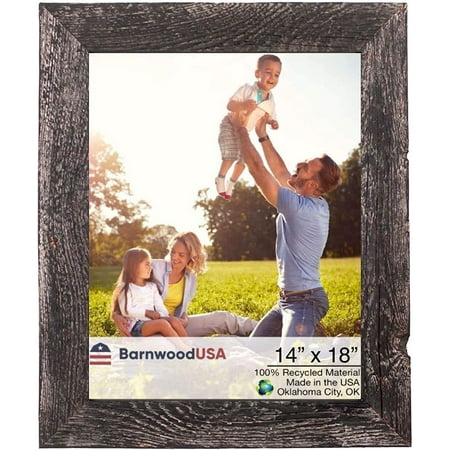 Diayung | Farmhouse 14x18 Picture Frame | 1 1/2 inch Molding | 100% ...