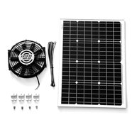 Air Vent 53560 800CFM Solar Powered Gable Fan - Walmart.com