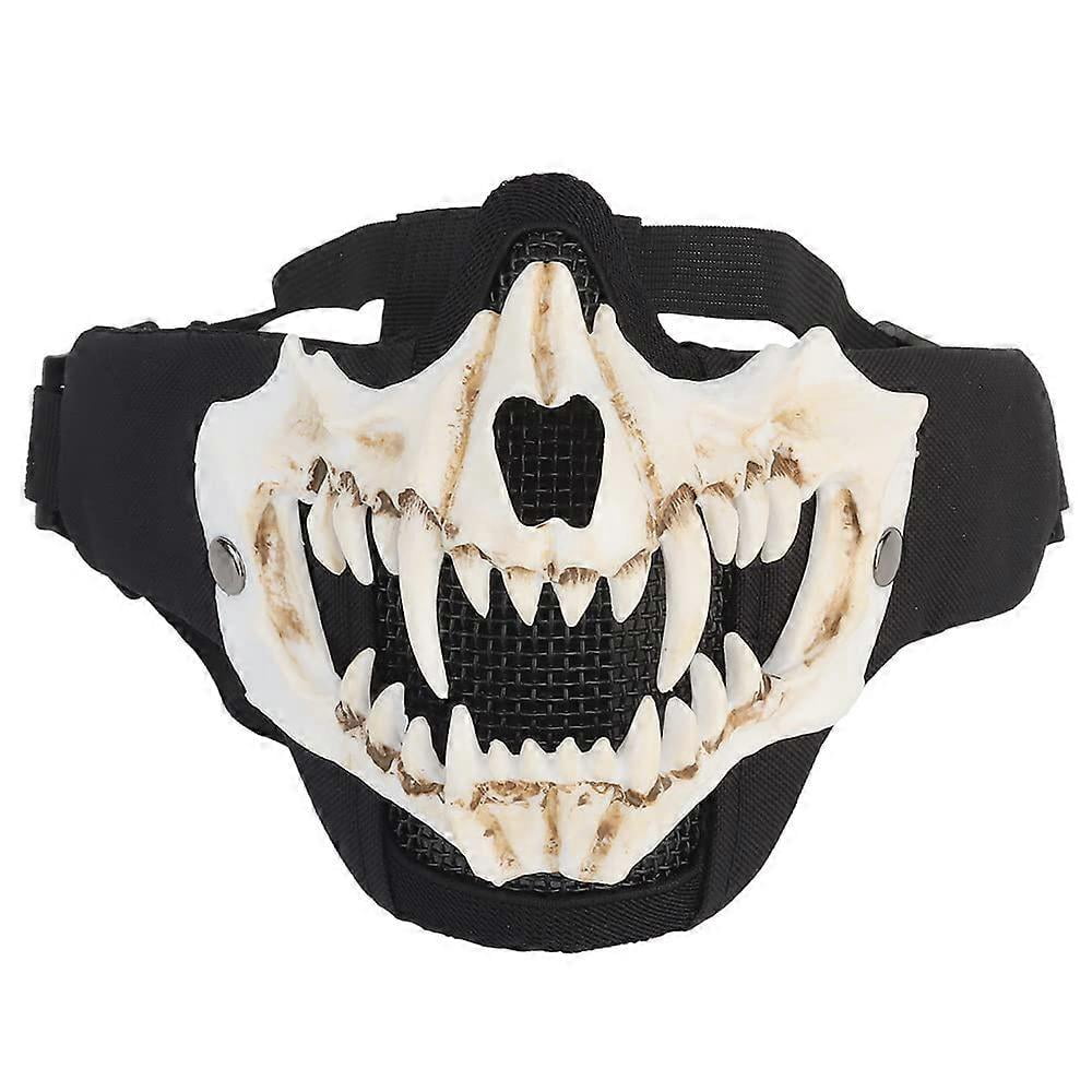 Tactical Foldable Skull Mask From Mesh Fabric For Halloween, Cosplay ...