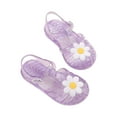 VerPetridure Toddler Girls Sandals Size 6 Toddler Shoes Baby Girls Cute Fruit Jelly Colors ...