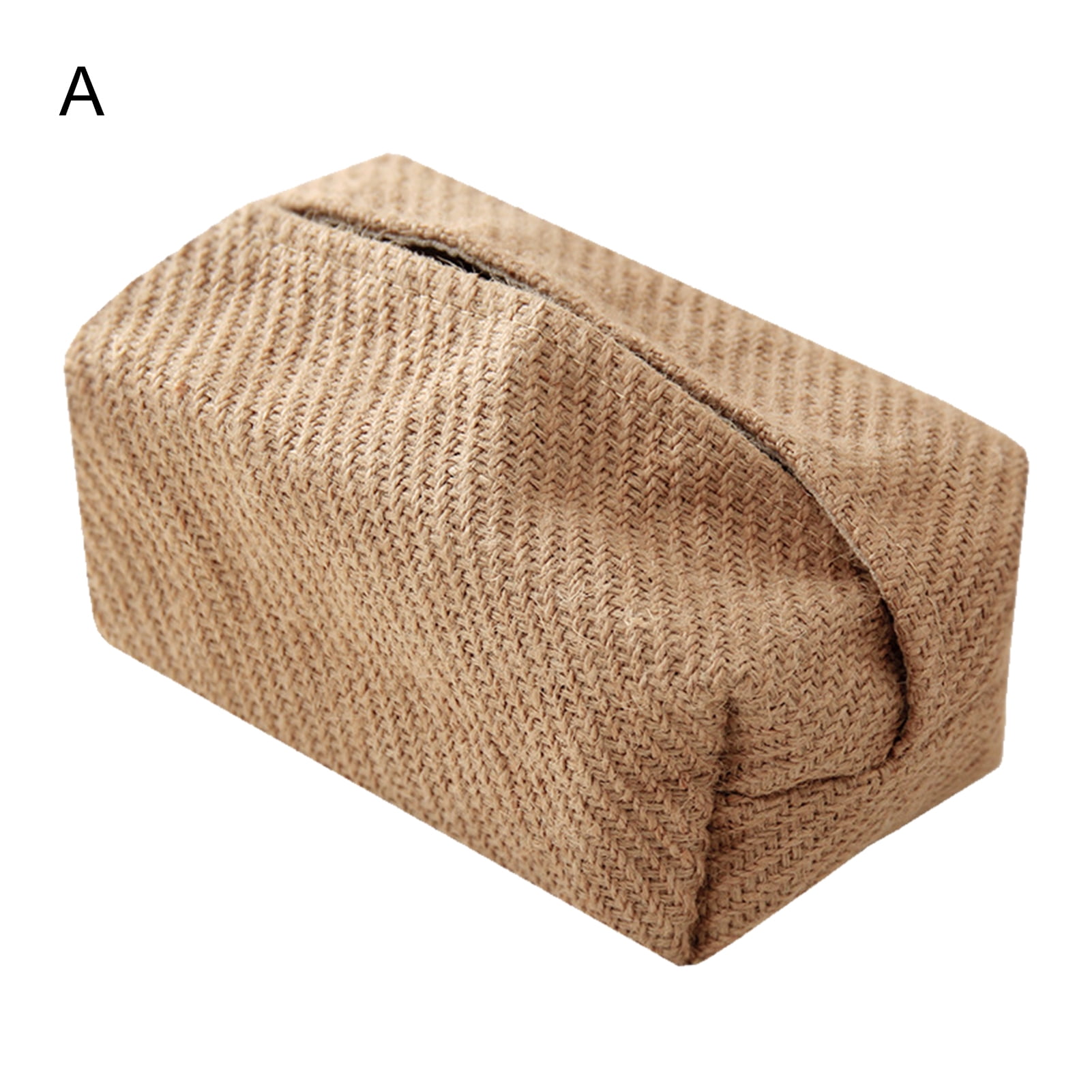 Linen Tissue Box Living Room Tissue Case Car Towel Napkin Papers Holder ...
