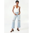 Scoop Women's Marietta Wide Leg Cropped Jeans - Walmart.com Scoop Women's Marietta Wide Leg Cropped Jeans - Walmart.com