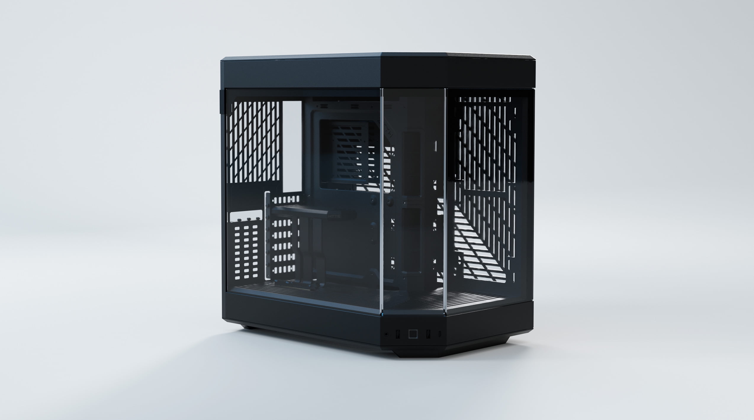 HYTE Y60 Premium ATX Mid Tower Chassis - Black - Walmart.com