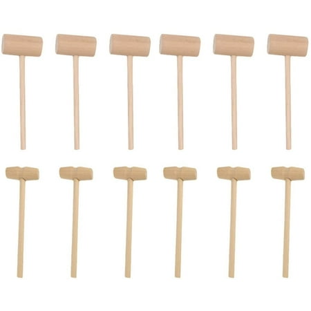 Hammering and Pounding Toys Mini Wooden Hammer Mallet Beating Gavel ...