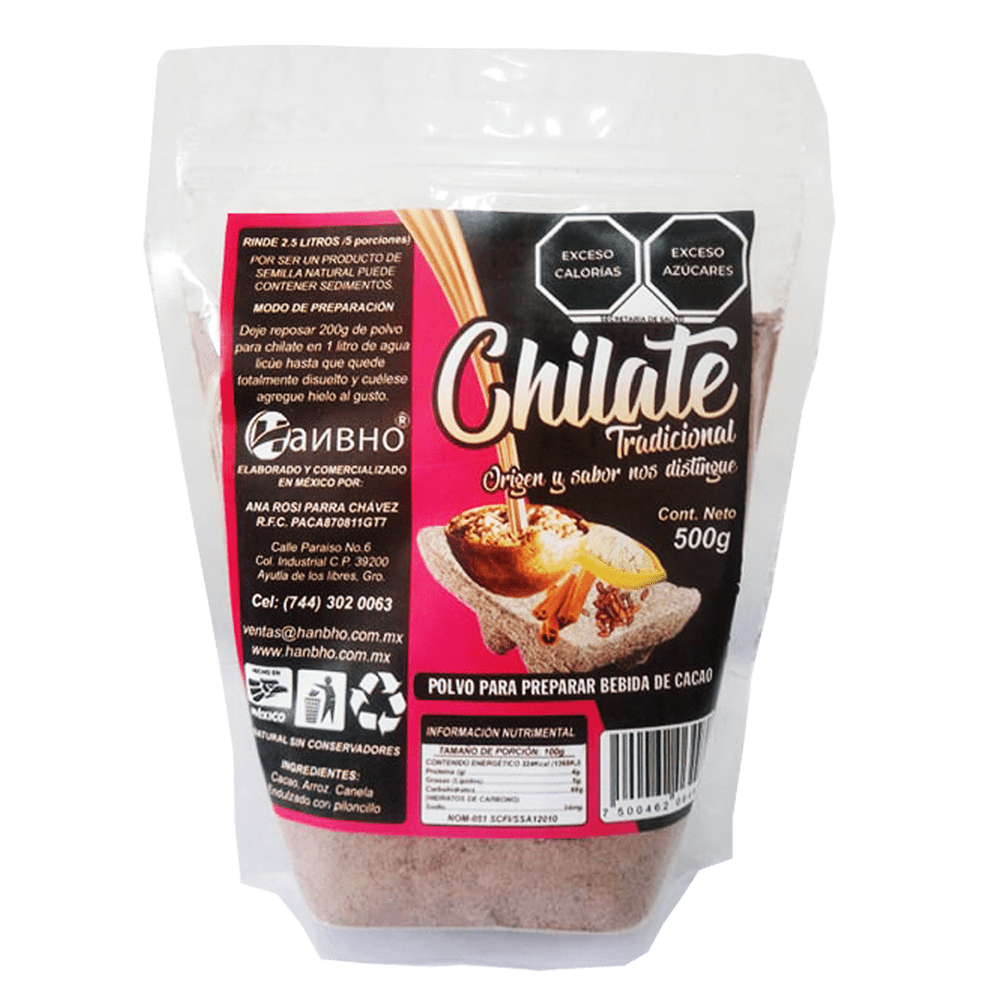 Chilate en polvo 500g HANBHO tradicional 500g. | Walmart en línea