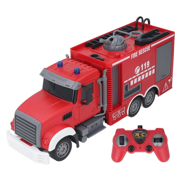Firetruck Toy,Remote Control Fire Truck RC Fire Truck Toy Remote ...