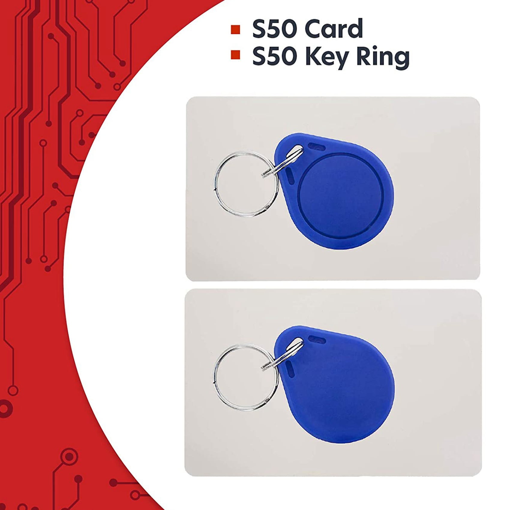 Buy RFID Kit RC522 with Reader, Chip and Card 13.56 MHz SPI Compatible ...