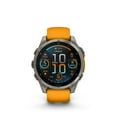 Garmin Fenix 8 47MM AMOLED Sapphire Multisport GPS Smartwatch Titanium ...