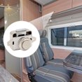 5 Pack Push Button Cabinet Lock, Chrome Plated RV Drawer Latches, Metal ...