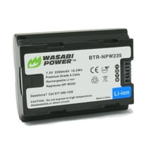Wasabi Power Battery for Sony NP-FH70, NP-FH60 (2400mAh) - Walmart.com