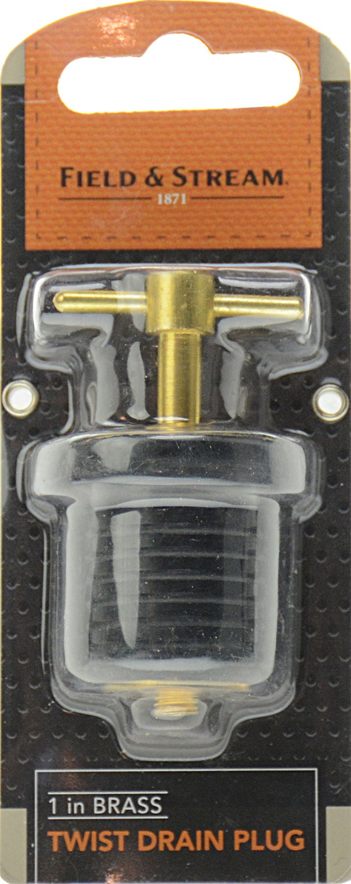 Field & Stream Twist Drain Plug - Walmart.com