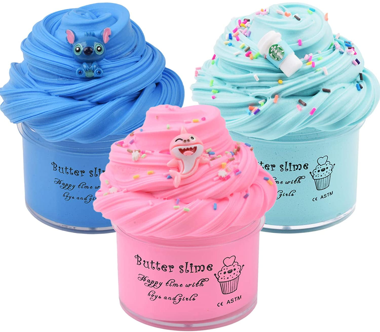 Toys Buttercream Cupcake Butterslime Slime Slime & Foam Toys & Games ...