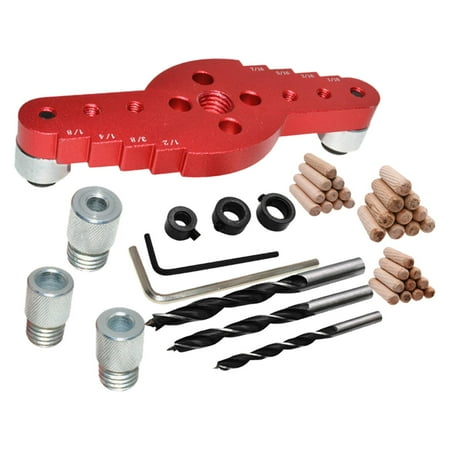 Pocket Hole Drill Guide Puncher Woodworking 42 Pieces Set - Walmart.ca