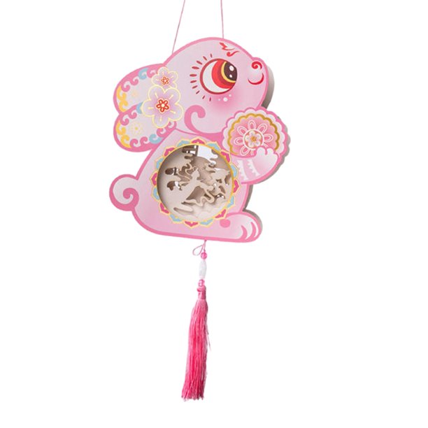 Mid Autumn Festival Lantern DIY Rabbit Lantern Props Chinese ...