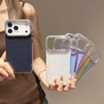 Bling Glitter Diamond Camera Frame Phone Case for iPhone (Black,iPhone ...