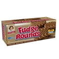 Little Debbie Fudge Rounds, 24 Snacks Bulk Pack of Chocolate Creme ...