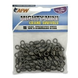 American Fishing Wire Mighty Mini Crane Swivels (100-Percent Stainless ...