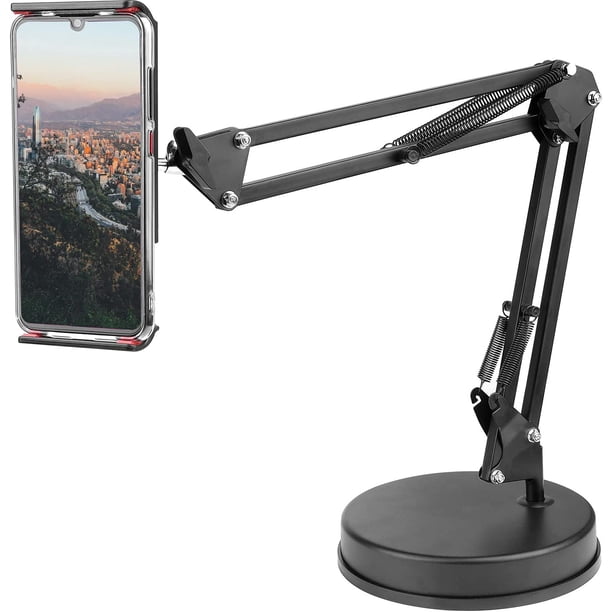 SHIQI-Overhead Phone Mount Stand Phone Video Stand Articulating Arm ...