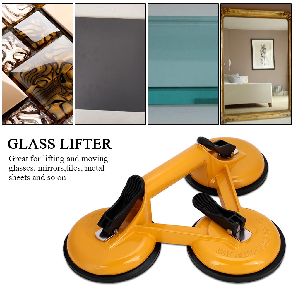 Greensen Glass Dent Puller,Aluminum Alloy 3 Plates Vacuum Suction Cup ...