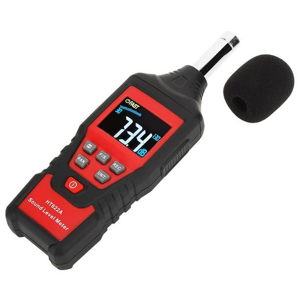 Sound Level Meter HT622A 30dB-130dB Digital LCD Sound Level Meter Voice ...