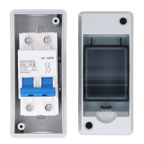 Circuit Breaker Switch, PA66 4000A Icu Quick Response Home MCB For ...