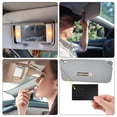 Replacement Gray Sun Visor Set w/ Light & Mirror for 2008-2017 Honda ...