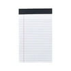 Universal Perforated Ruled Writing Pad, 5 x 8, Canary, 50 Sheets, Dozen ...