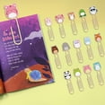 24 Pcs Squishmallow Paperclip Bookmarks, Cute Animals Paperclip ...