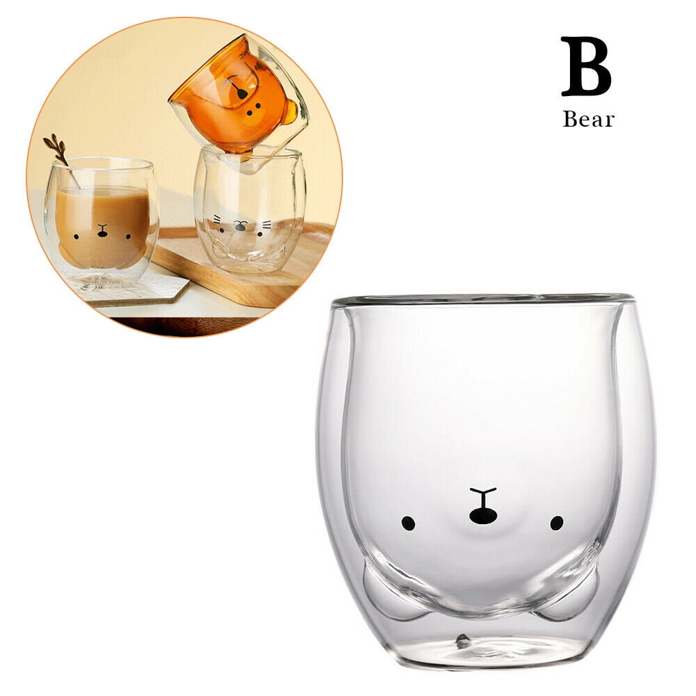 Click here for Duomasumi 2021 Creative Cute Bear Double-Layer Cof... prices