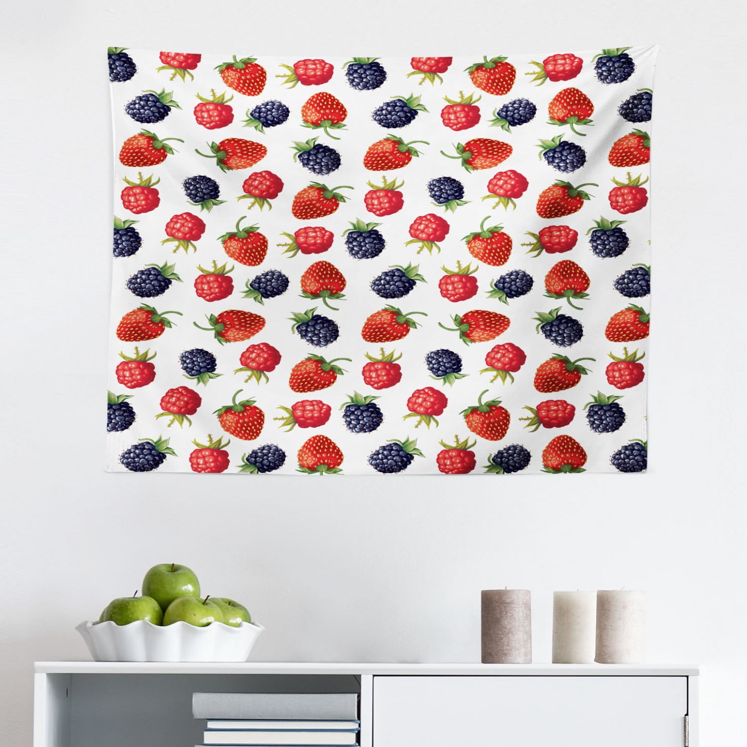 Cartoon Tapestry, Colorful Plastic Construction Blocks Cube Geometric ...