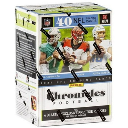 2020 Panini Chronicles Football Blaster Box - 8 Packs [Card Game, 1 ...