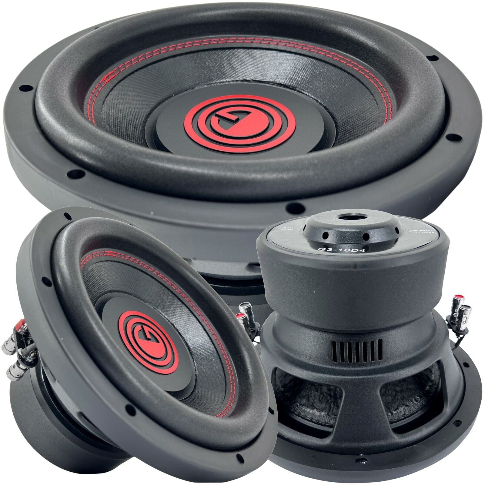 1x Gravity 12 Inch 2000 Watt Car Audio Subwoofer w/ 2 Ohm DVC Power 12 ...