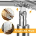 Teedor Handrails for Outdoor Steps, Stair Handrail Fits 6 to 7 Steps ...