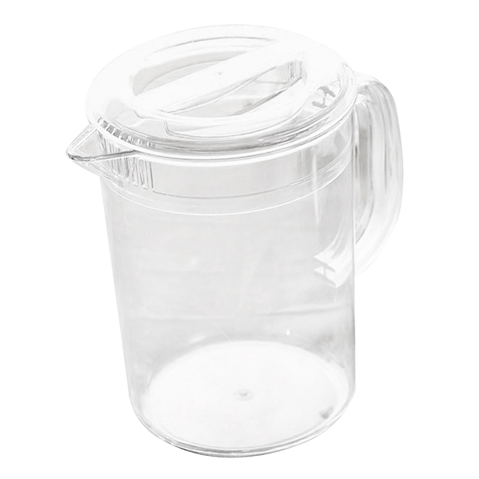 Acrylic Pitcher with Lid - Great for Iced Tea, Juice & Water 2L ...