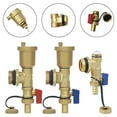 Underfloor Heating Manifold Air Vent Brass splitter Automatic air ...