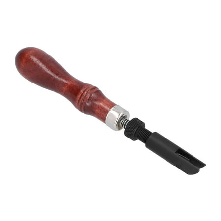Greensen Faux Leather Groover,Creasing Edge Beveler Adjustable High ...