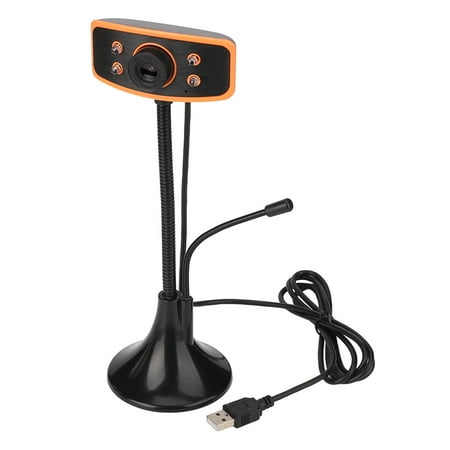 Computer Camera, Night Vision USB External Camera Microphone USB 1080P ...