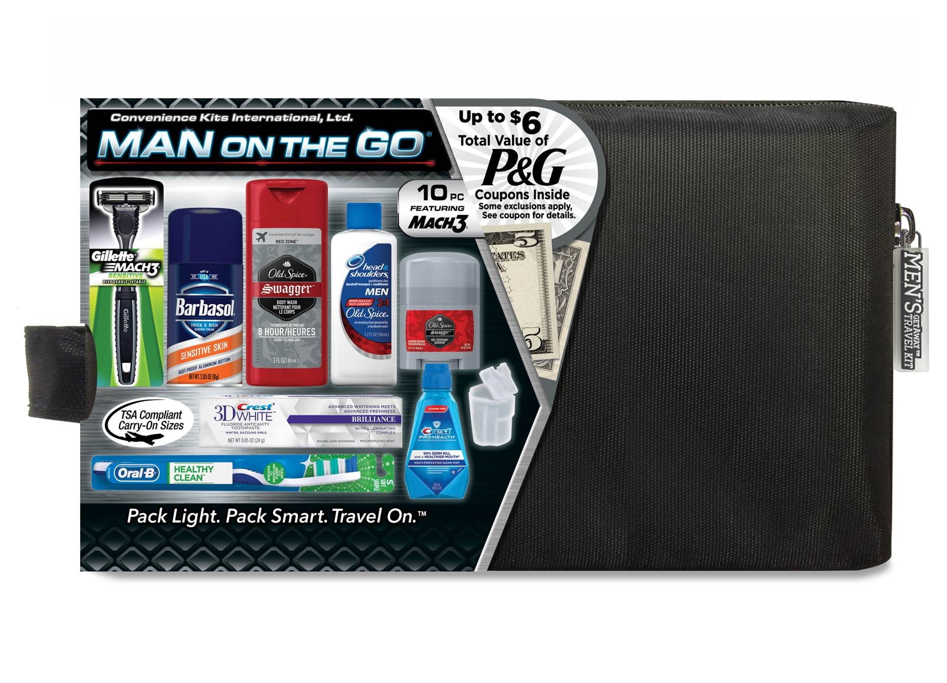 Convenience Kits International Men's Travel Bag - Walmart.com