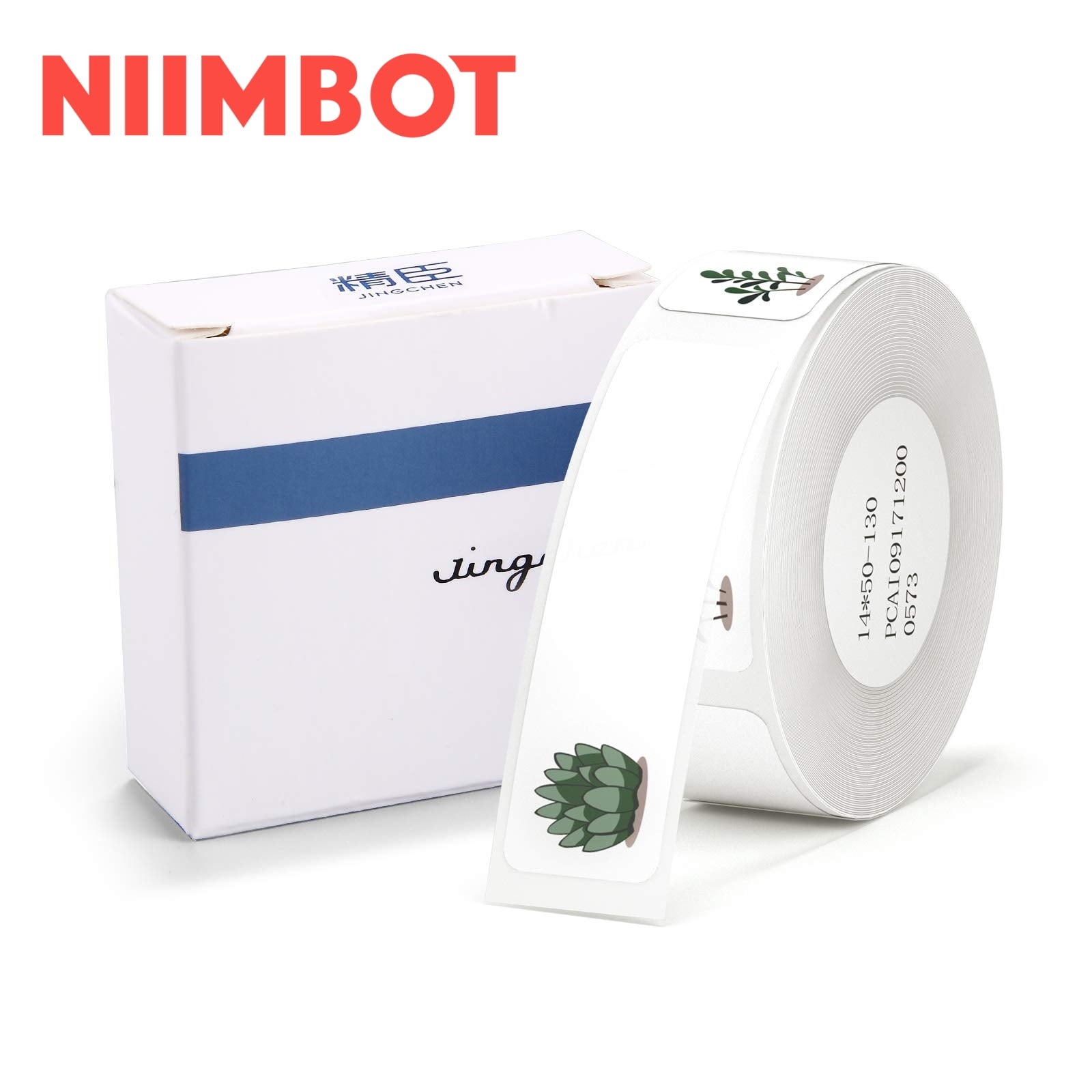 NIIMBOT Thermal Label Maker Stickers 0.55"×1.97" Replacement Label ...